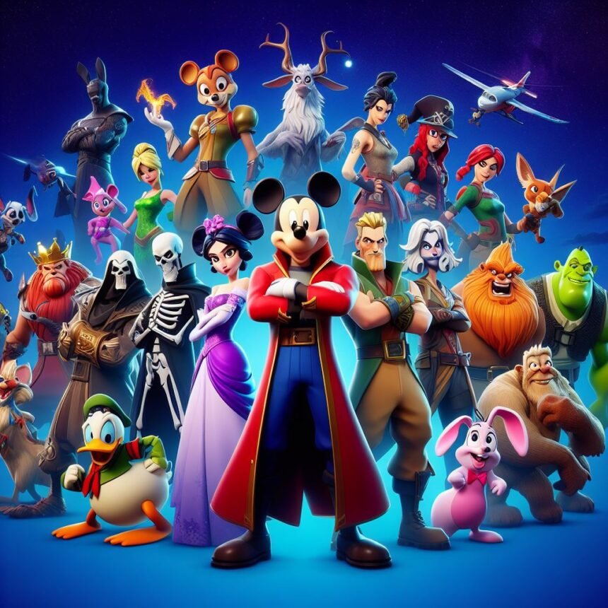 "Groundbreaking Epic Revelation 2024: Fortnite Disney Leak Unleashes a ...